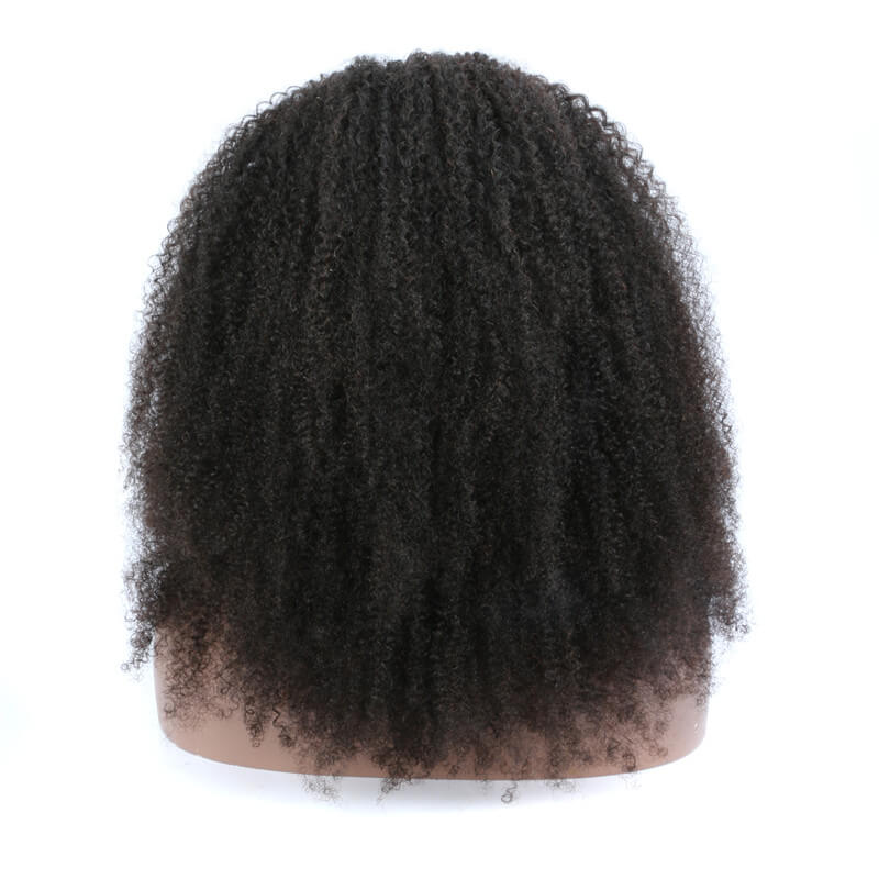 Coily Hair Headband Wigs-Human Hair Coily Curly Weaves Wigs -Asteriahair