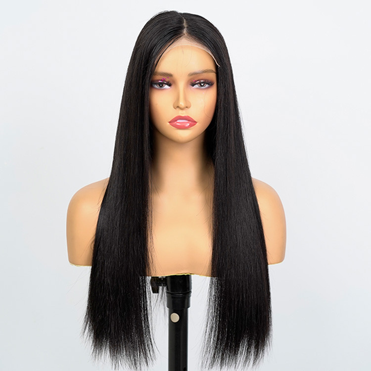 Double Drawn Straight Hair Glueless Lace Wig -Asteriahair
