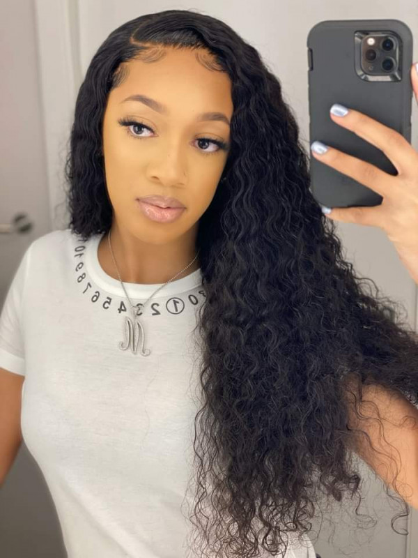 5x5 Closure With Water Wave Weaves 3 Bundles -Asteriahair