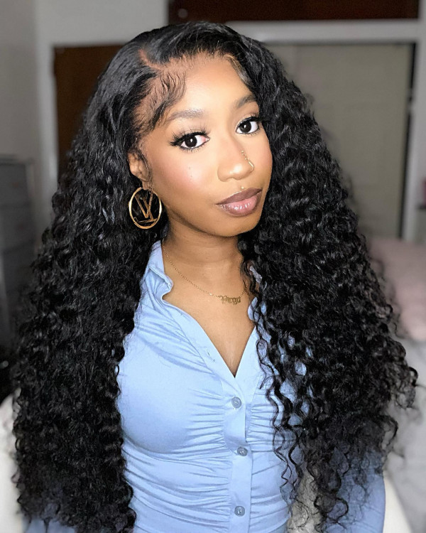 Deep Wave Long Hair Wigs For Women Human Hair Long Wigs -Asteriahair