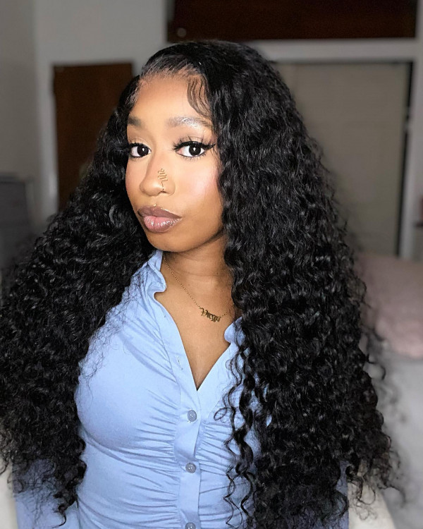 Deep Wave Long Hair Wigs For Women Human Hair Long Wigs -Asteriahair