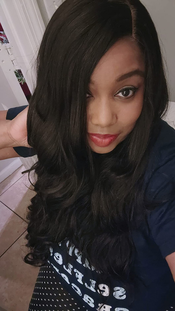 Glueless Human Hair Wigs Side Part Wavy 5x5 Lace Closure Wig -Asteriahair